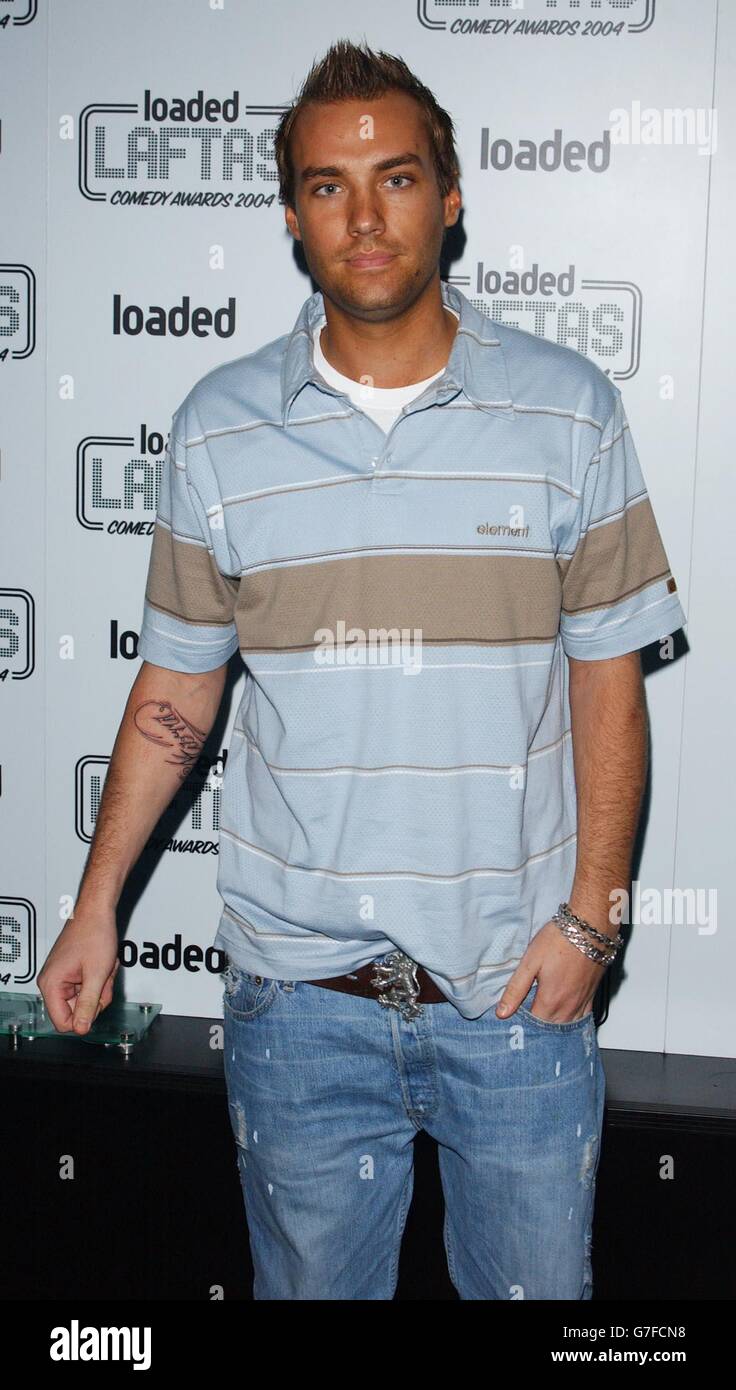 Model Calum Best - Loaded LAFTAS Comedy Awards Stock Photo - Alamy