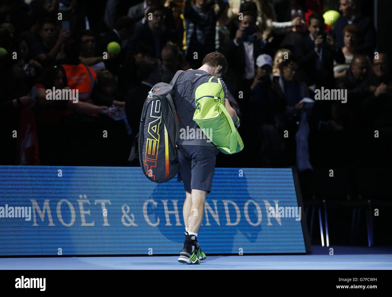 Tennis - Barclays ATP World Tour Finals - Day Five - O2 Arena Stock ...