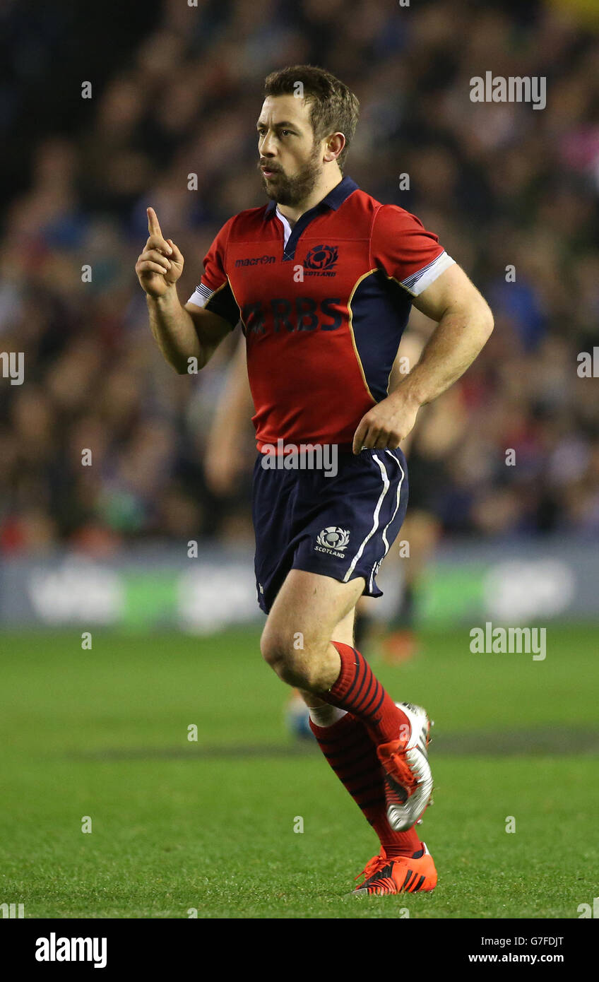 Scotlands greig laidlaw celebrates viagogo autumn test bt murrayfield ...