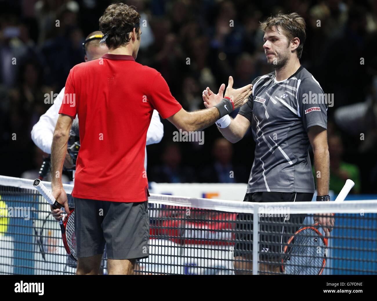 Tennis - Barclays ATP World Tour Finals - Day Seven - O2 Arena Stock ...