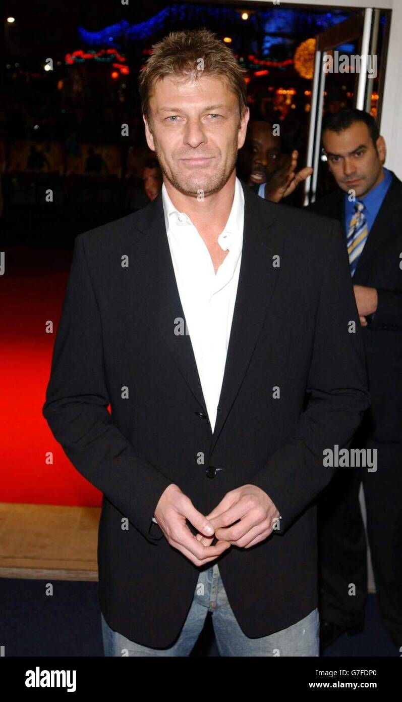Actor Sean Bean arrives for the premiere of his latest film National ...