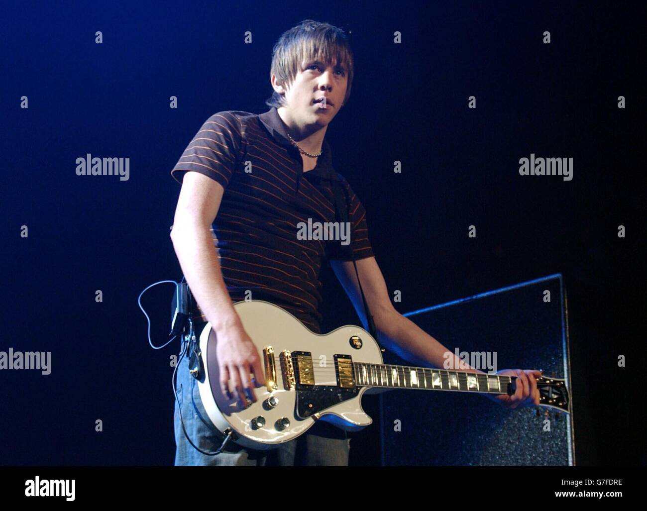 Pop group McFly perform live during the Christmas in Popworld music ...