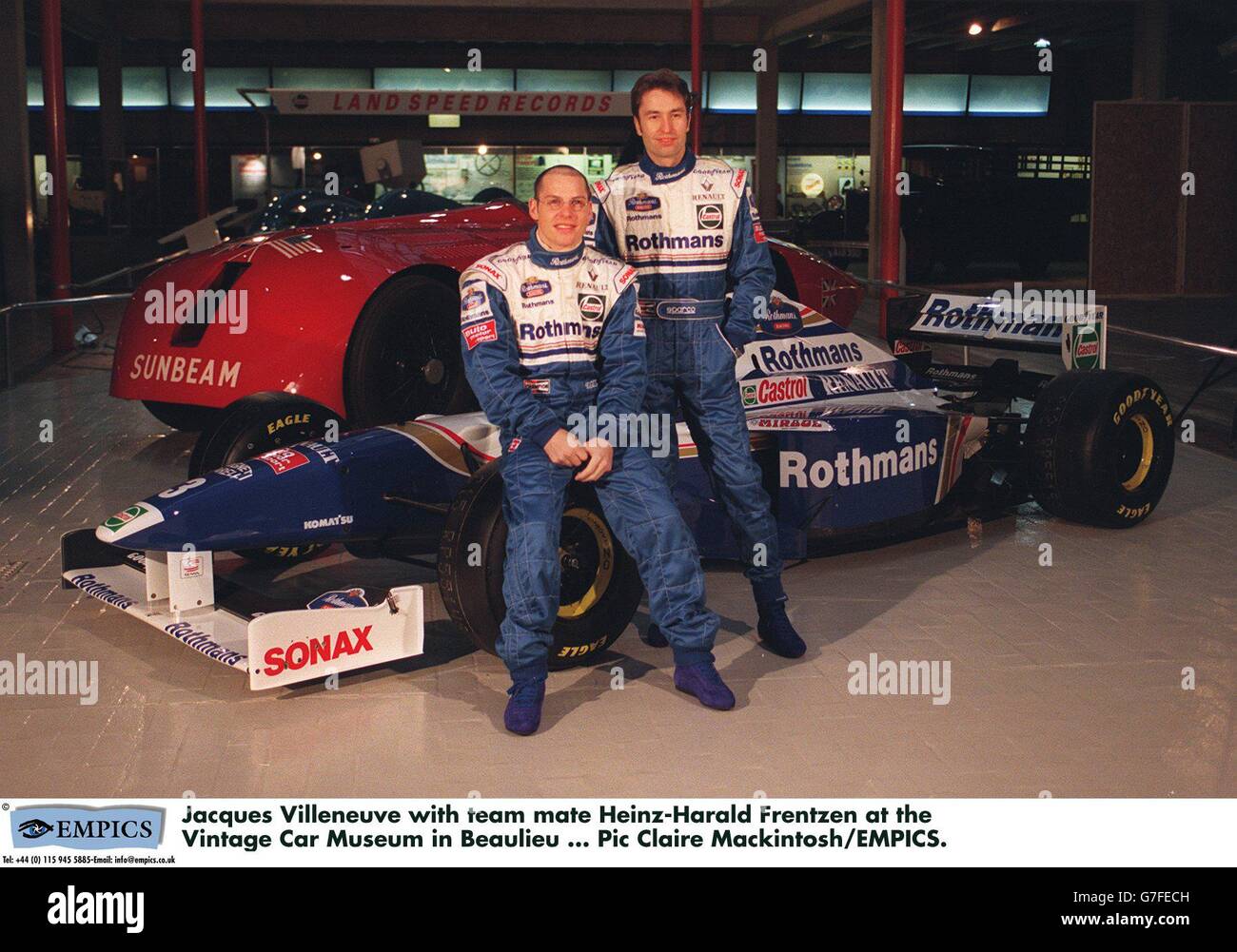 Rothmans day at Beaulieu Vintage Car Museum Stock Photo - Alamy