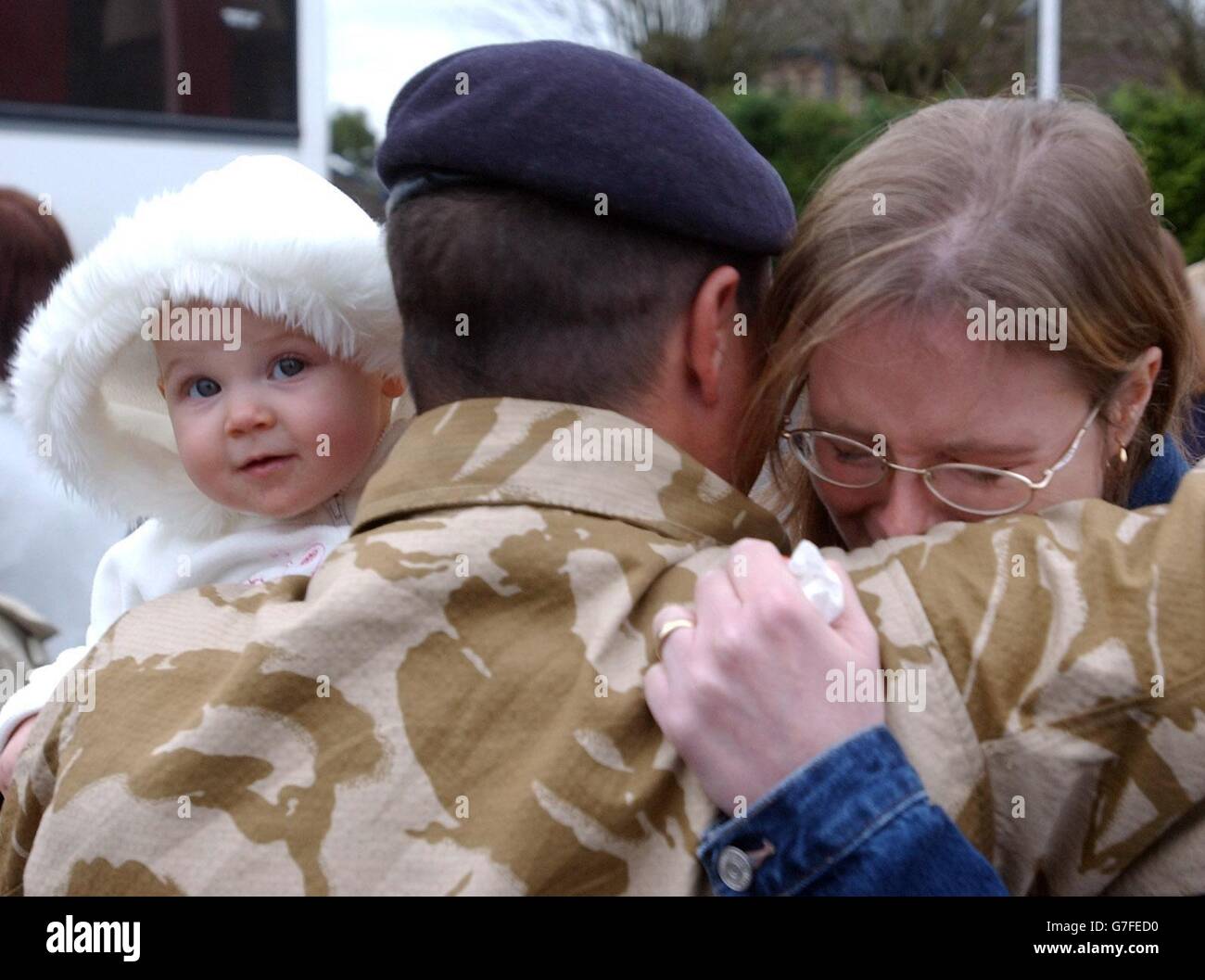 Daughter rebecca aged 7 months hi-res stock photography and images - Alamy
