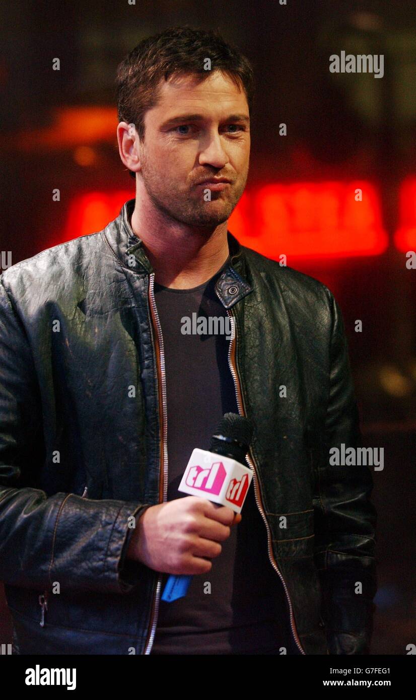 MTV TRL - Gerard Butlet Stock Photo - Alamy