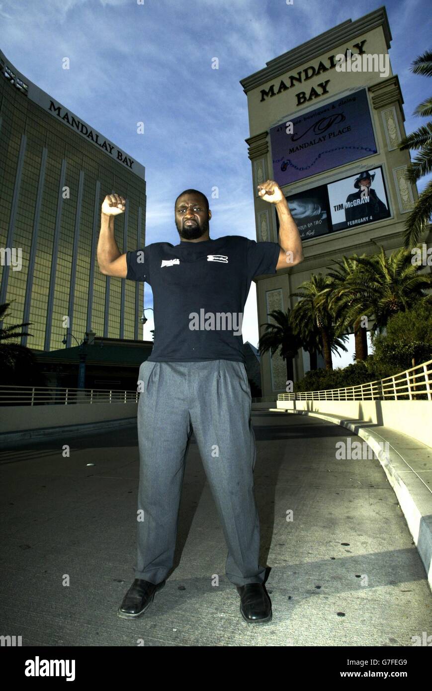 Great britains world boxing heavyweight challenger danny williams hi ...