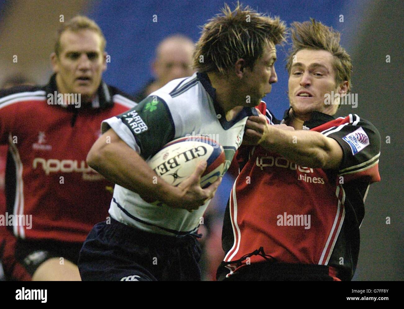 Rugby union zurich premiership match the madejski stadium hi-res stock ...