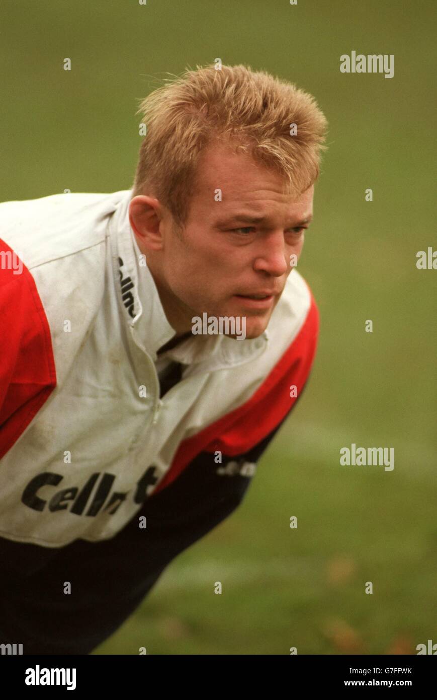 Tim rodber england training camp before game argentina hi-res stock ...