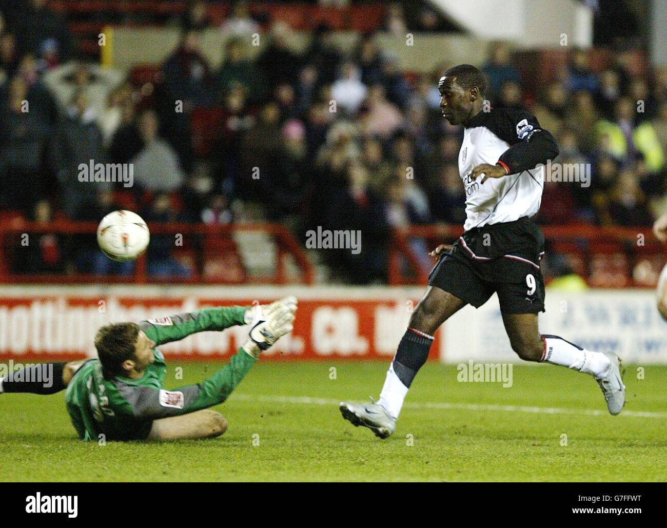 Nottingham forest goal fulham hi-res stock photography and images - Alamy