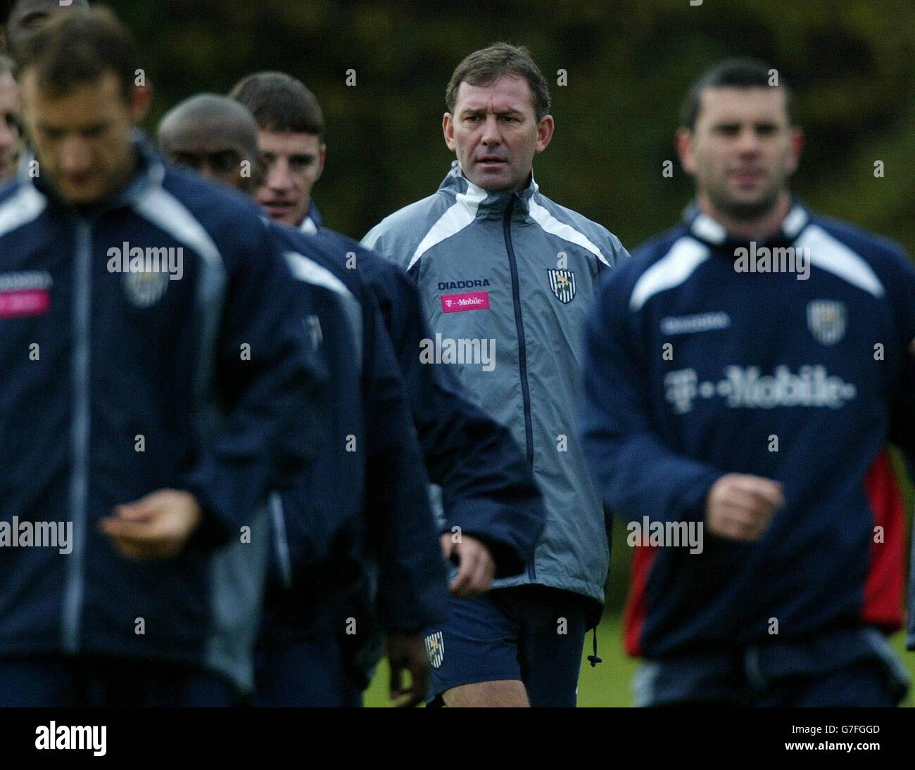 West Bromwich Albion Bryan Robson Stock Photo - Alamy