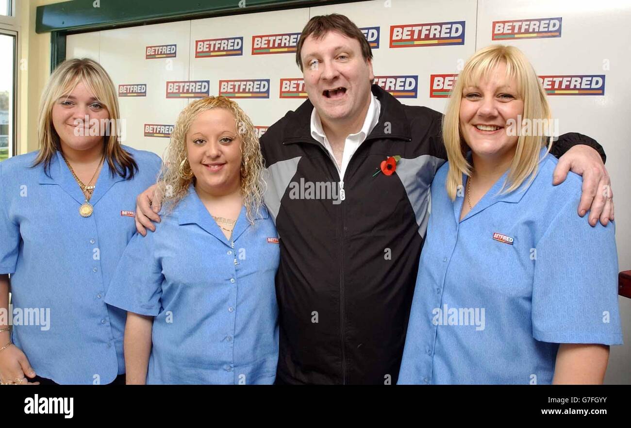 Stuart bolland greater manchester area betfred staff l r kirsty cooke ...