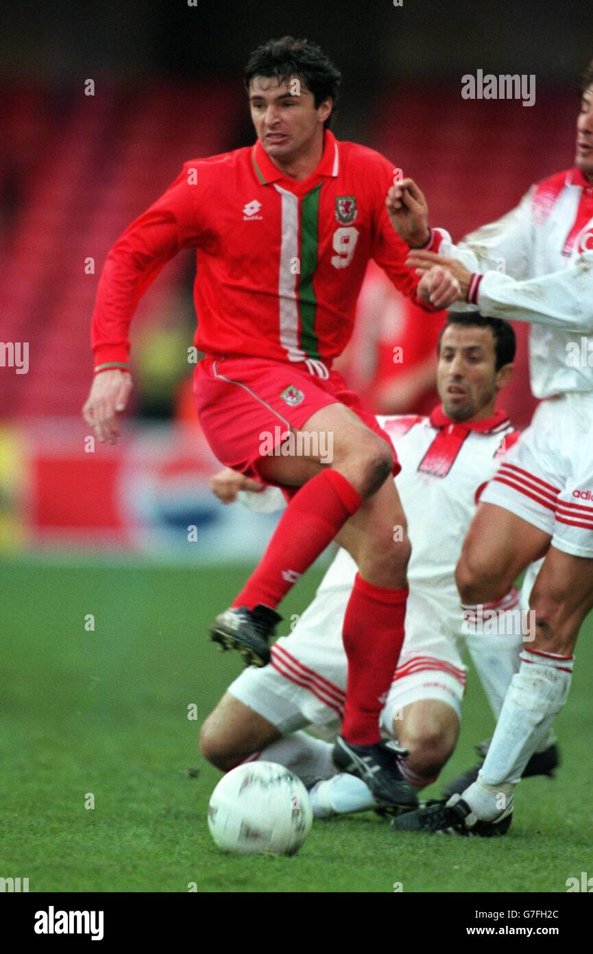 Soccer ... World Cup Qualifier ... Wales v Turkey Stock Photo - Alamy