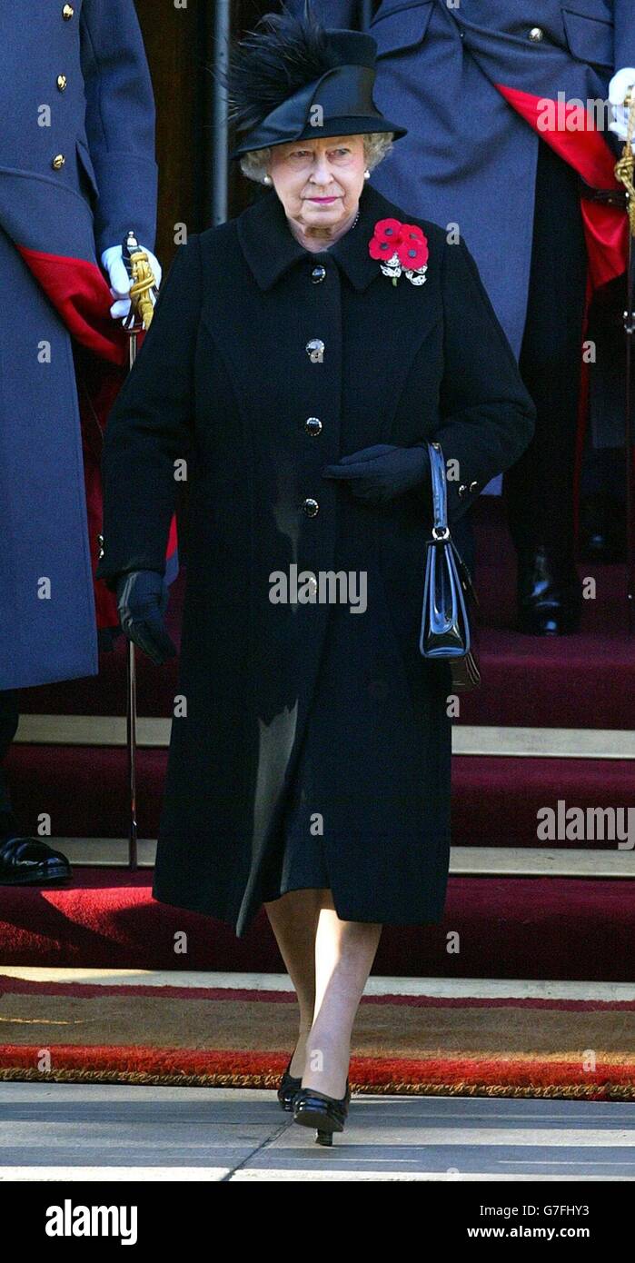 National Service of Remembrance at the Cenotaph Stock Photo - Alamy