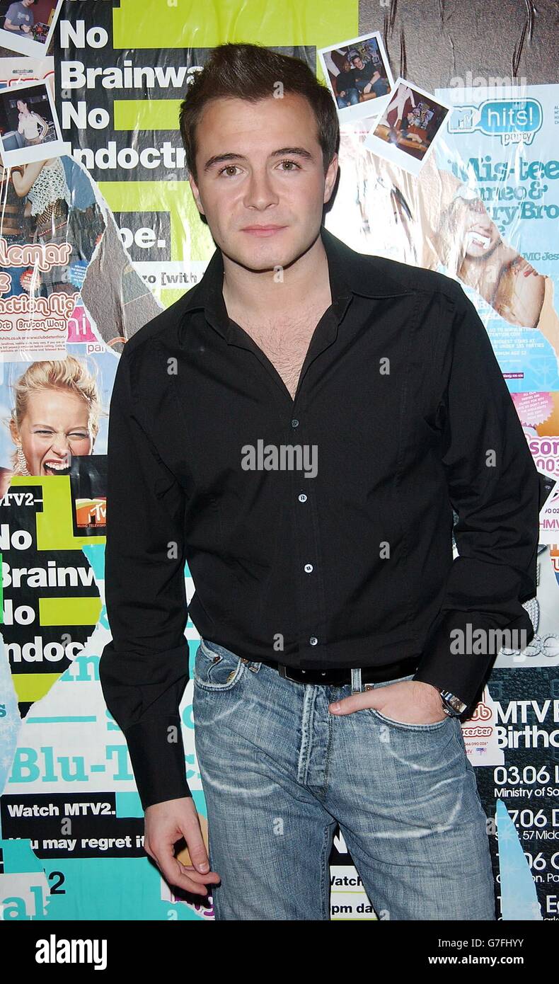 Shane Filan MTV's TRL Stock Photo - Alamy