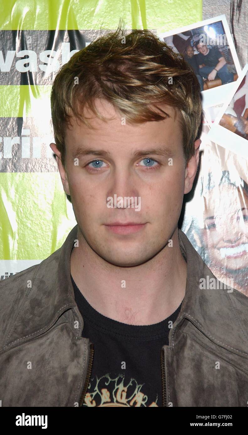 Kian Egan from pop group Westlife during her guest appearance on MTV's ...