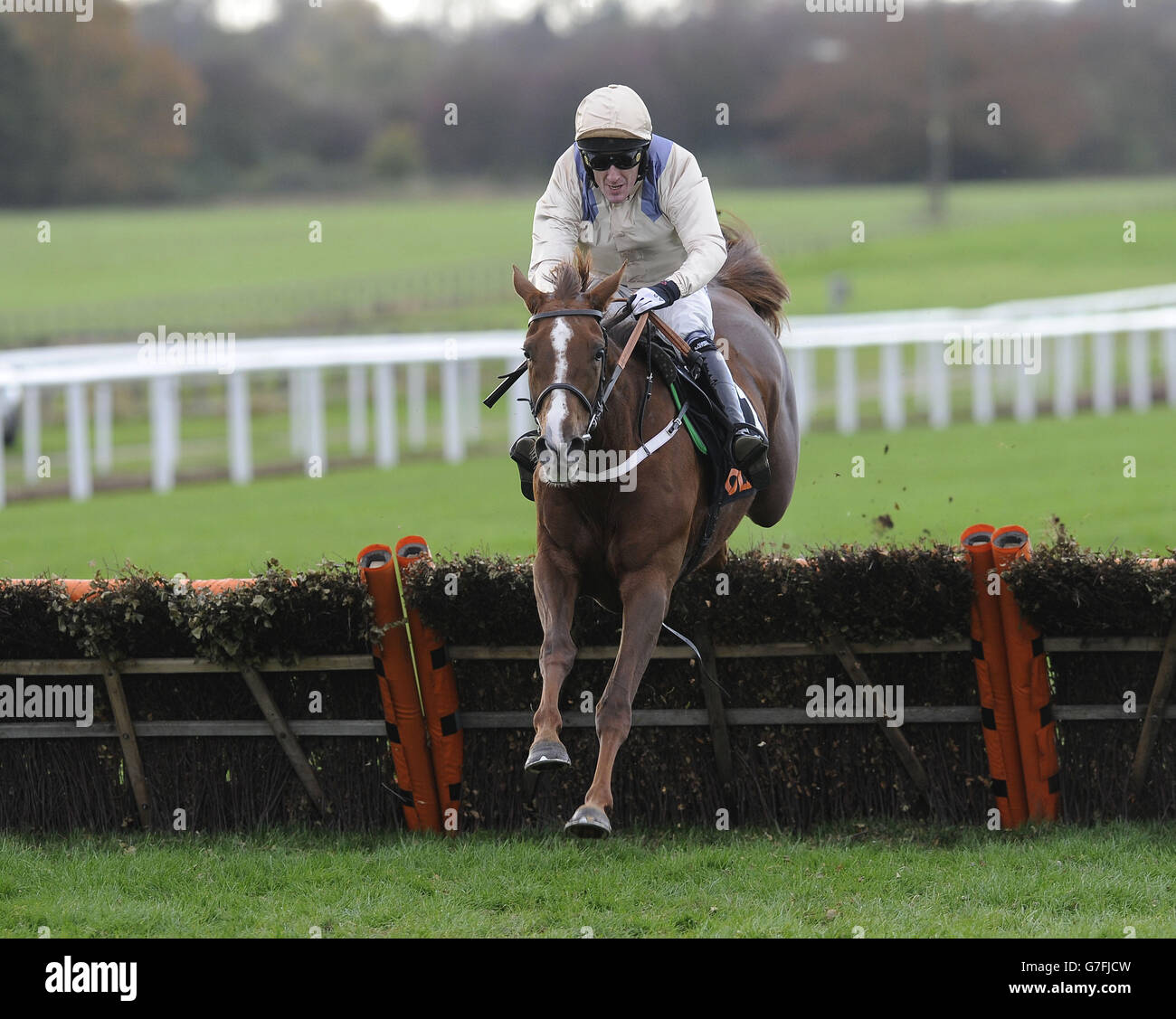 To Win The Charlie Hall Chase At Wetherby High Resolution Stock ...