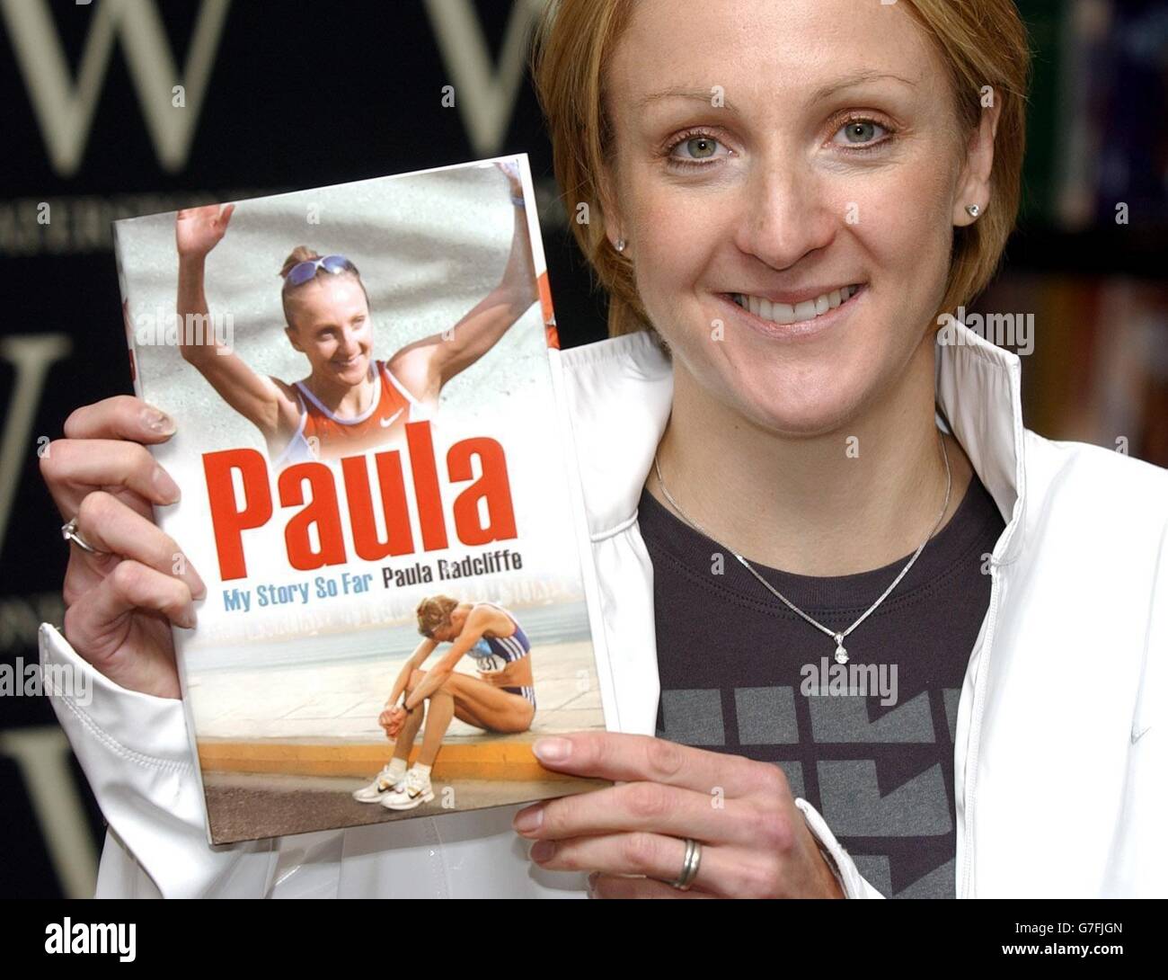 Paula Radcliffe - Book Signing - London Stock Photo - Alamy