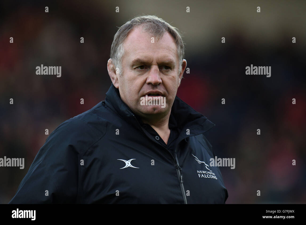 Newcastle Falcons director of rugby Dean Richards before the LV=Cup ...
