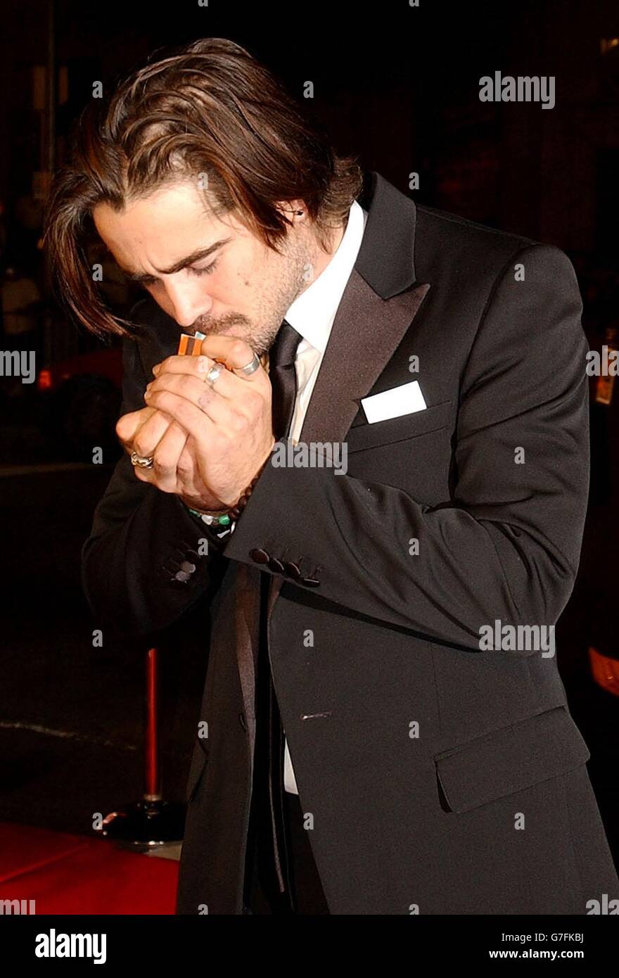 Actor colin farrell arrives premiere hi-res stock photography and ...