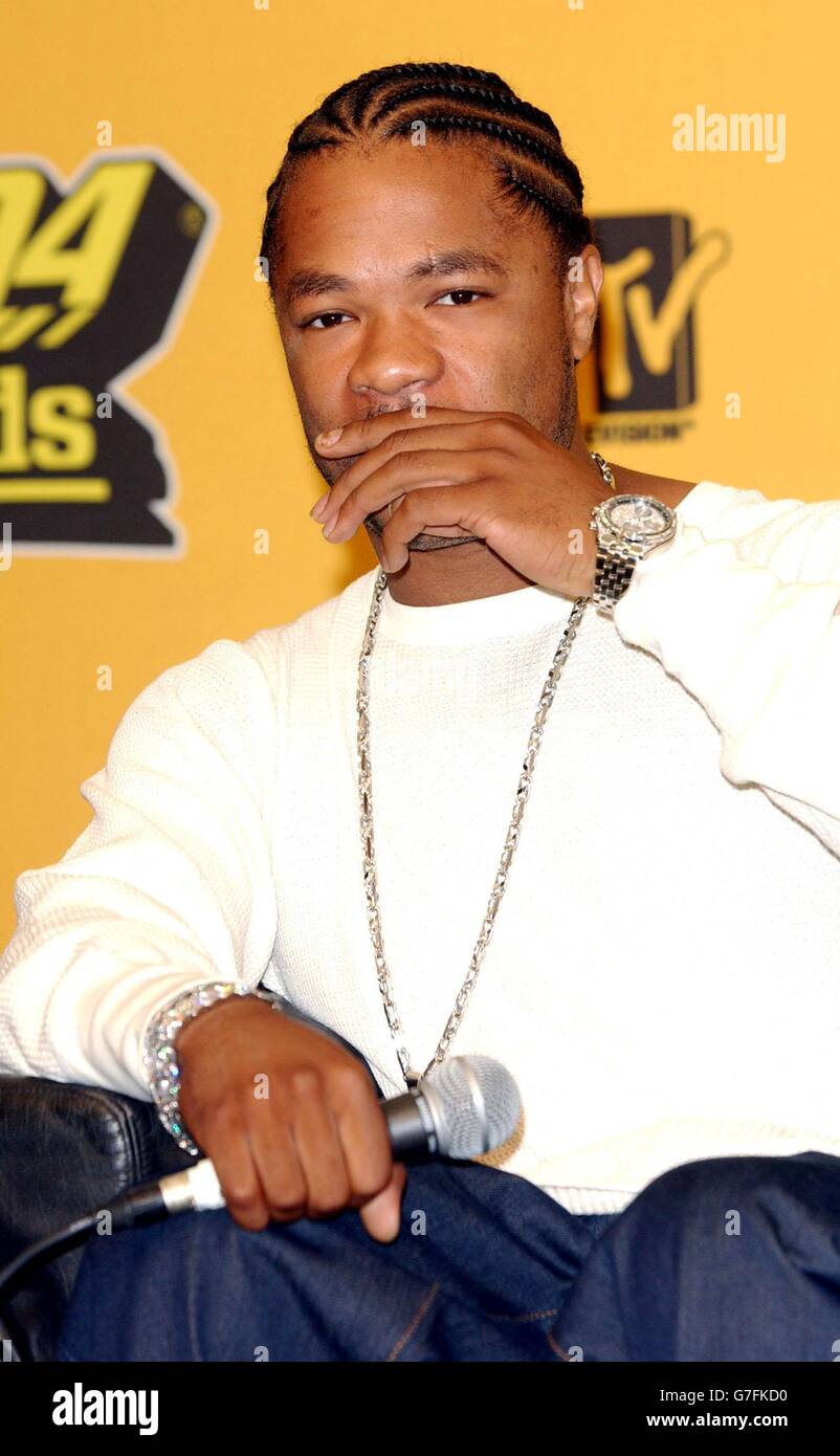 Rap artist Xzibit during a press conference and photocall ahead of the ...