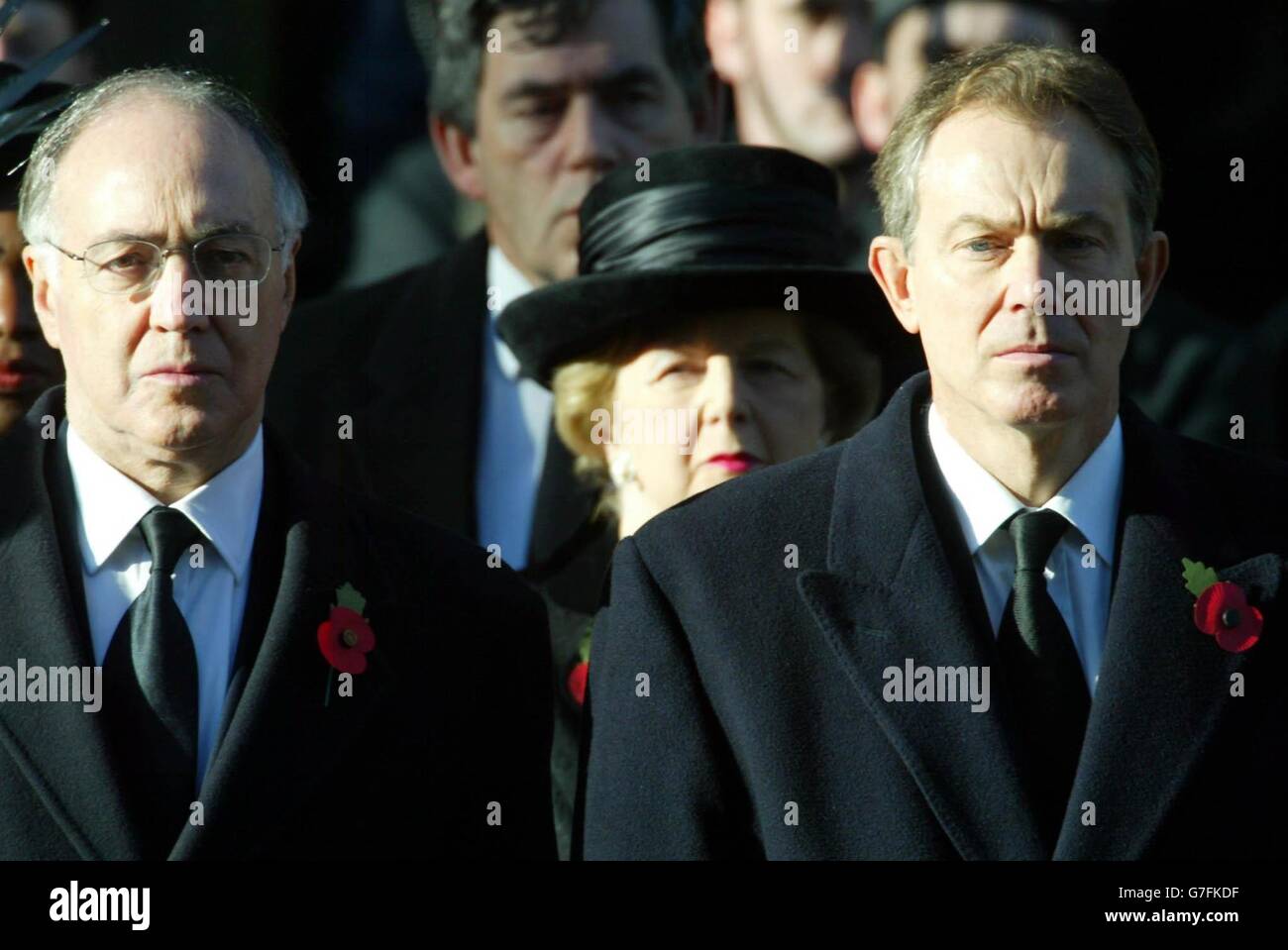 Margaret thatcher behind tony blair hi-res stock photography and images ...