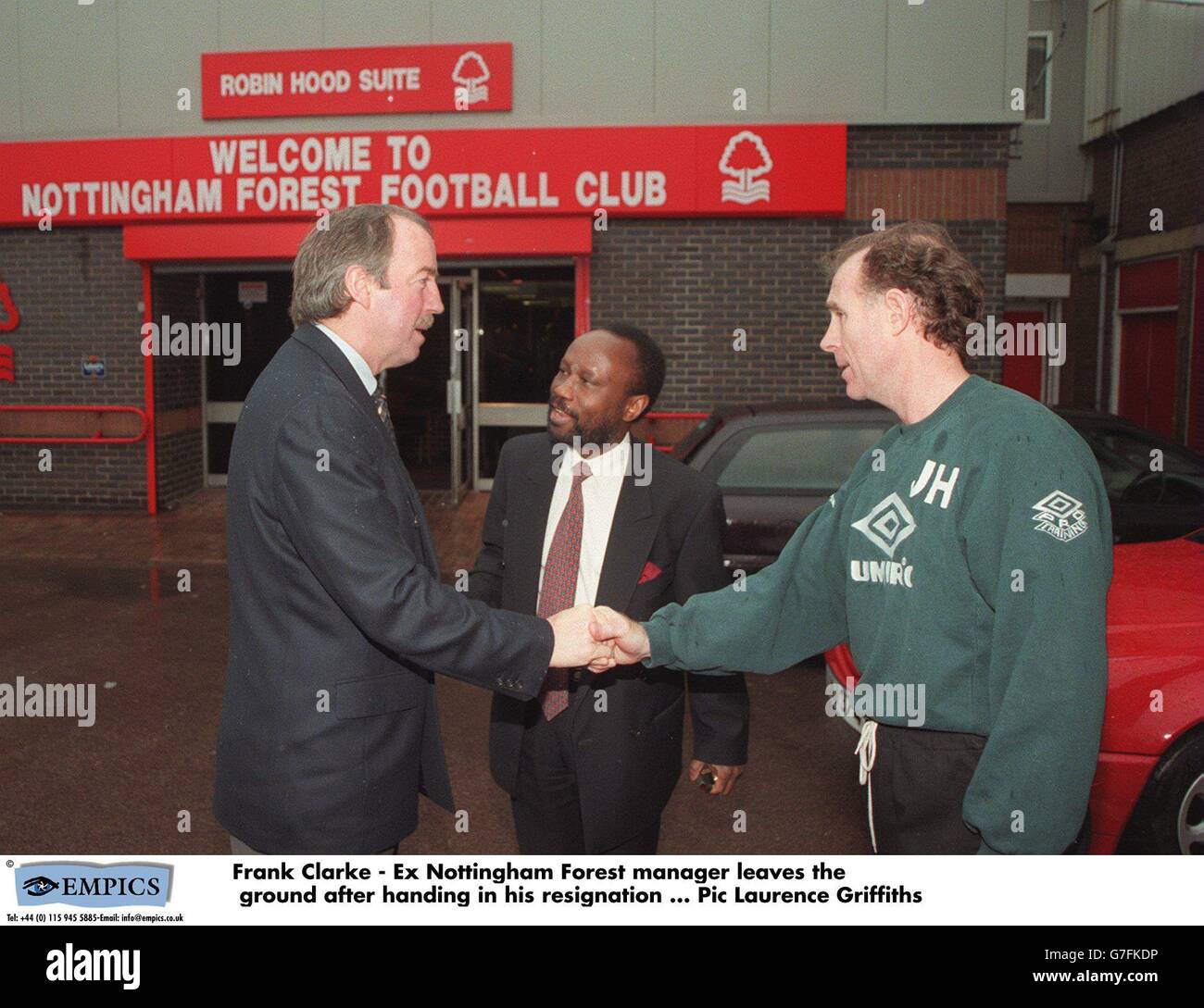 Soccer frank clark resignation hi-res stock photography and images - Alamy