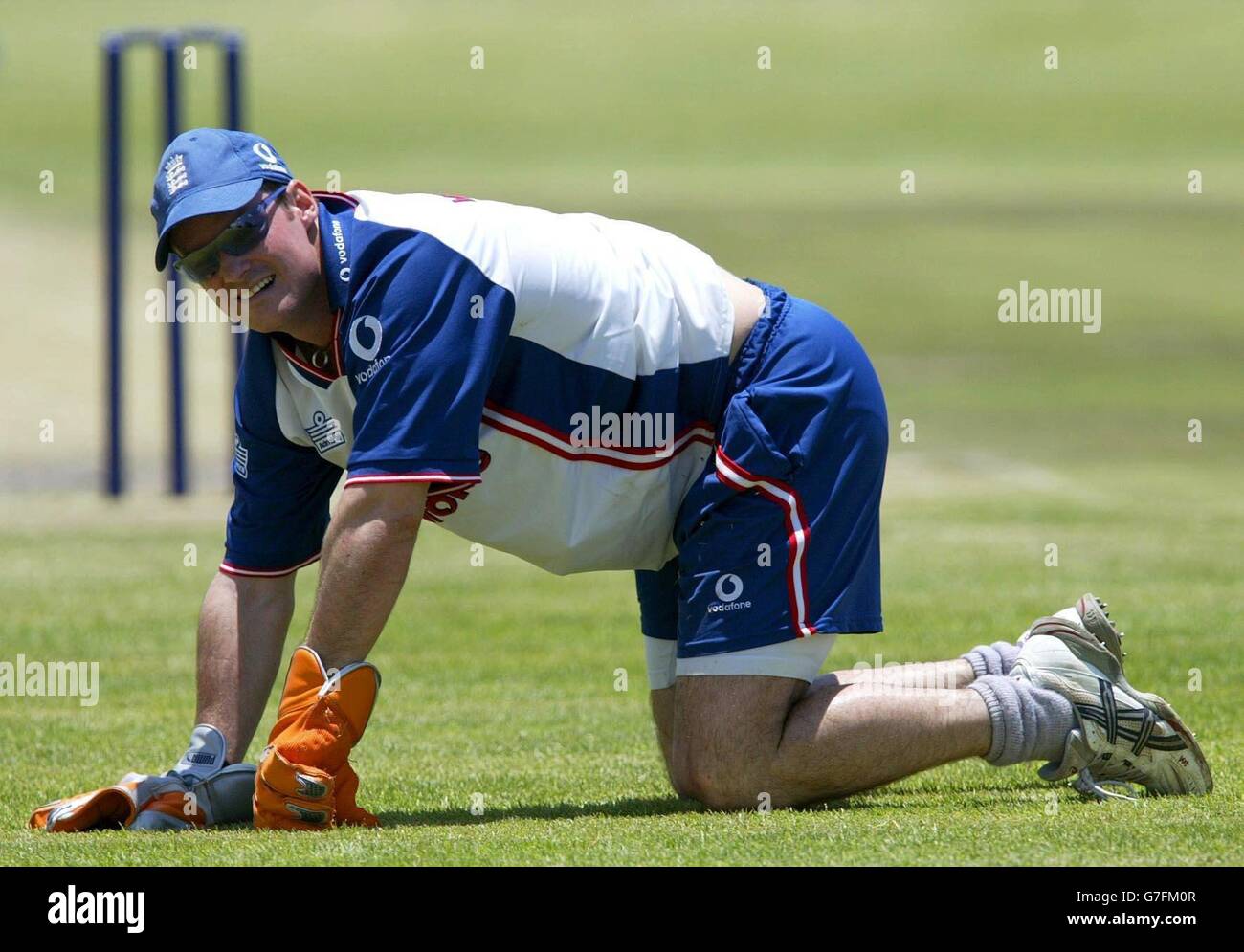 England practice session Stock Photo - Alamy