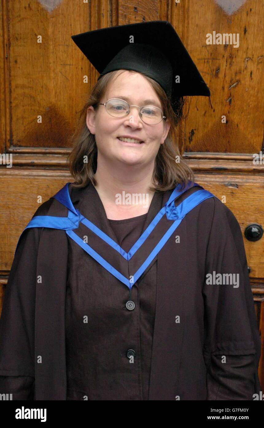 Alice Kearns, from Dublin after graduating for the fourth time at ...