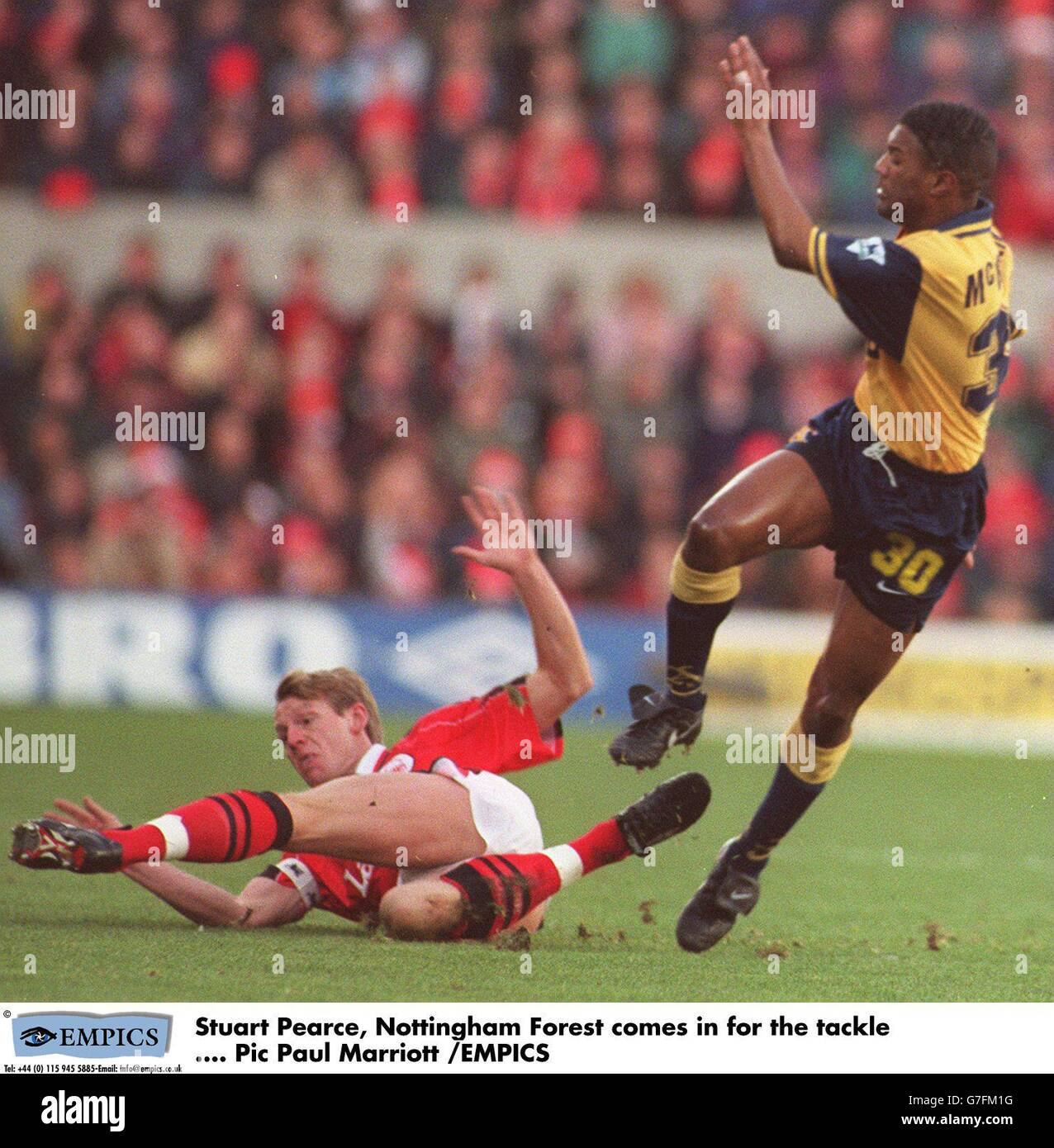 Nottingham forest comes in tackle hi-res stock photography and images ...