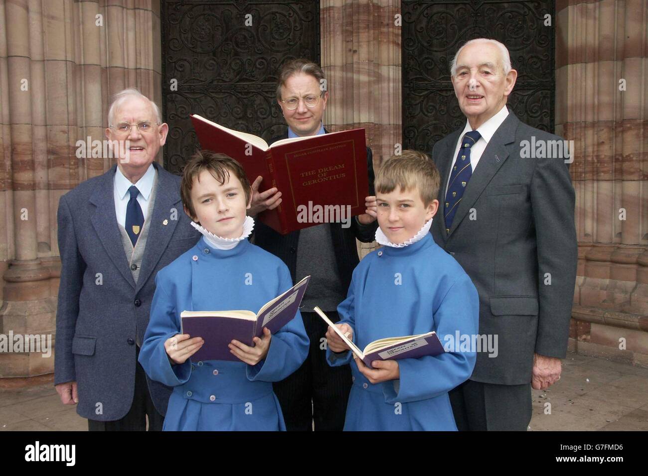 Geraint bowen hereford cathedral organist and choral society conductor ...