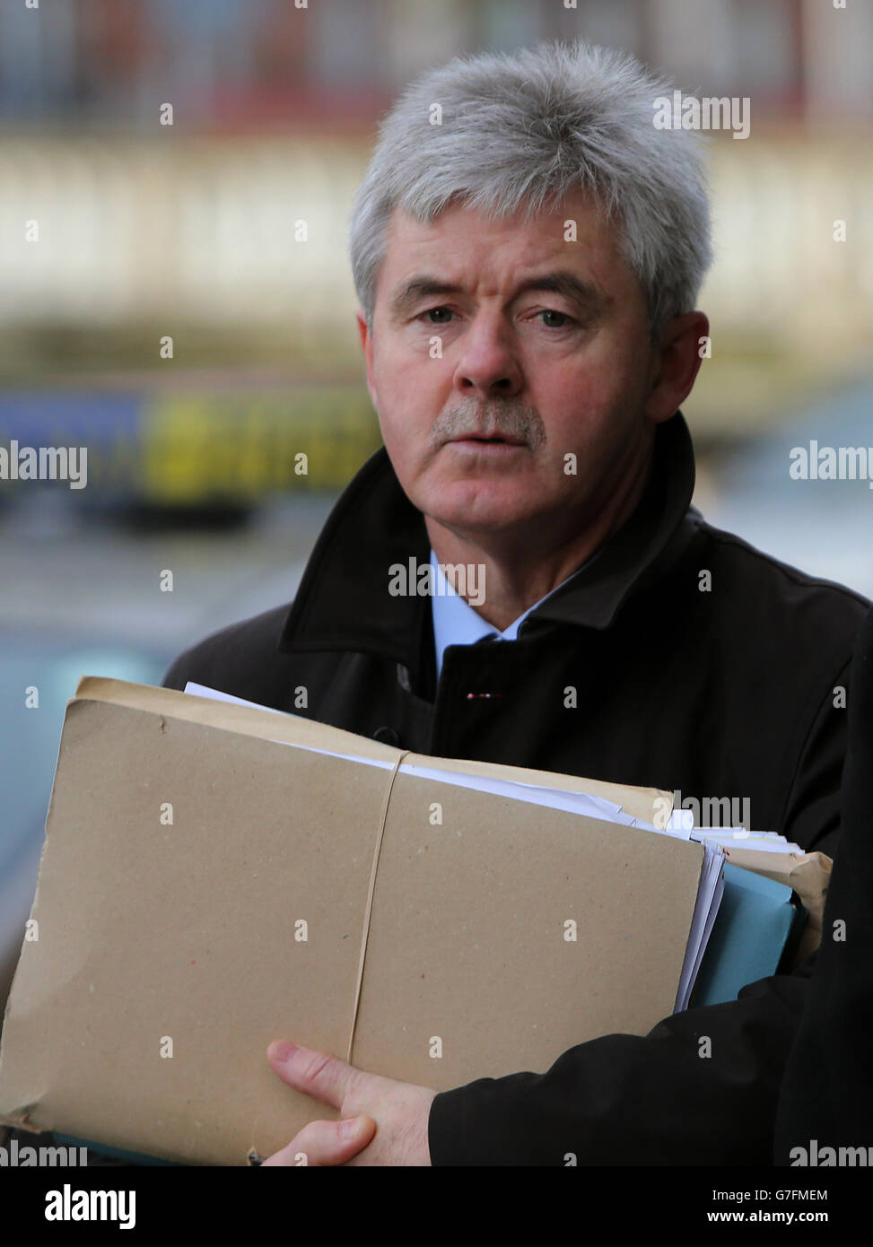 Frank Buttimer, solicitor for Ian Bailey, arrives at the Four Courts in ...