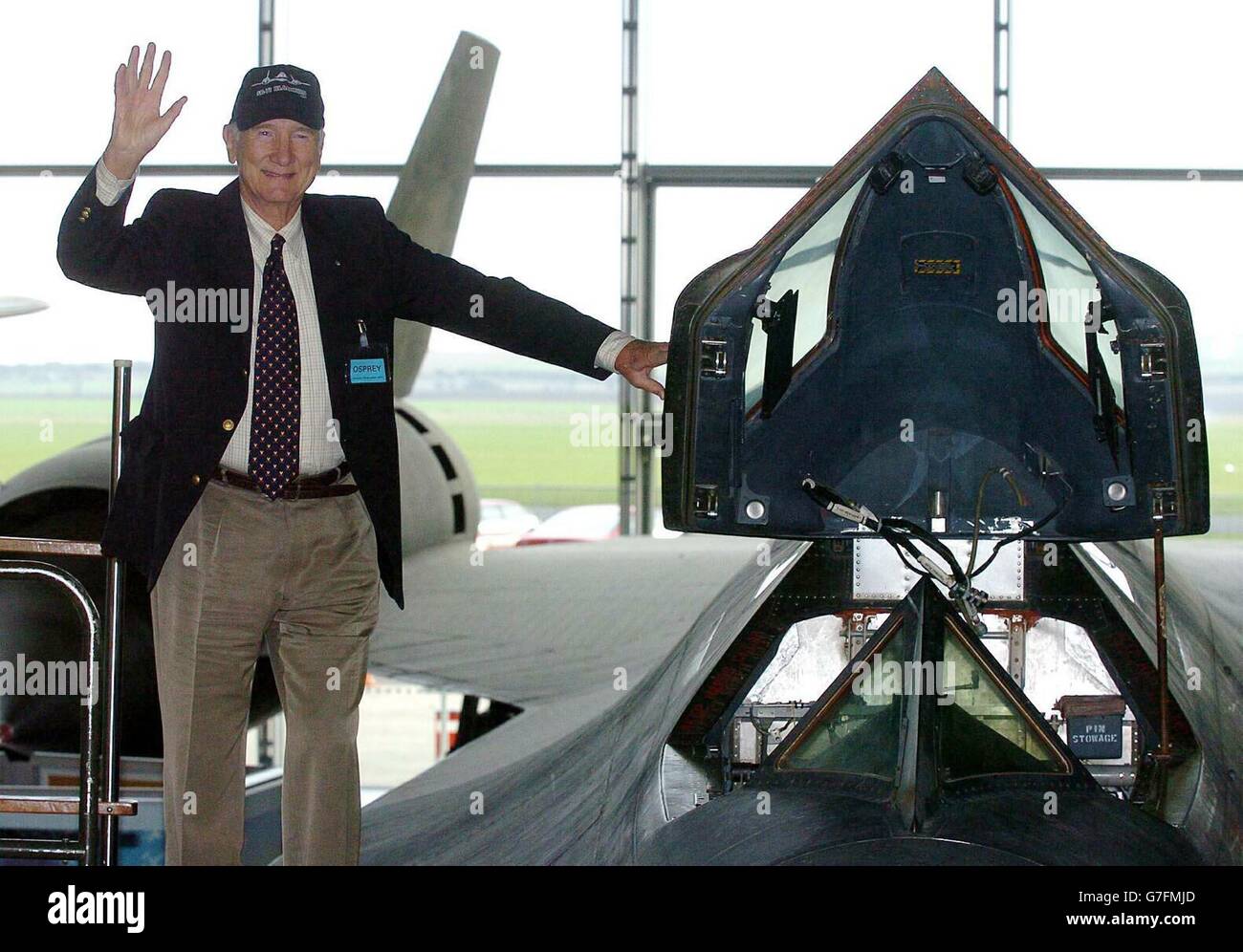 Airplane test pilot anniversary museum war waving robert gilliland hi ...