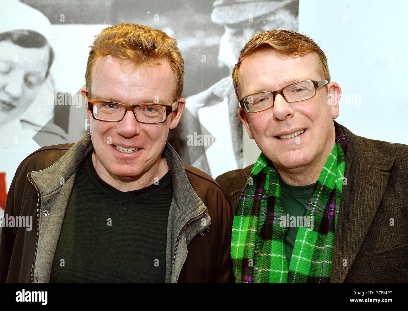The Proclaimers Charlie (left) and Craig Reid during the launch of a re ...