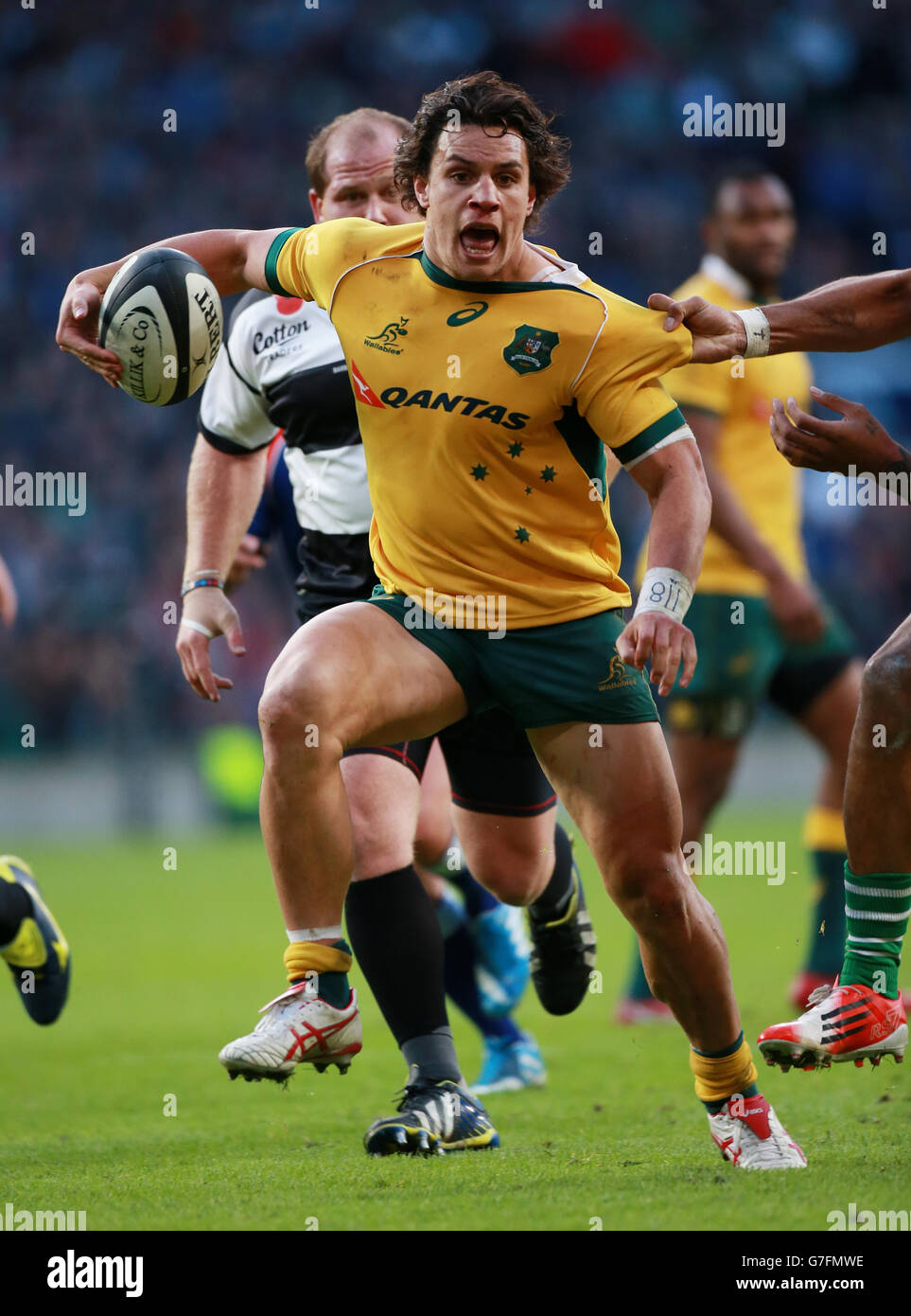 Australia's Matt Toomua during the Killik Cup match at Twickenham ...