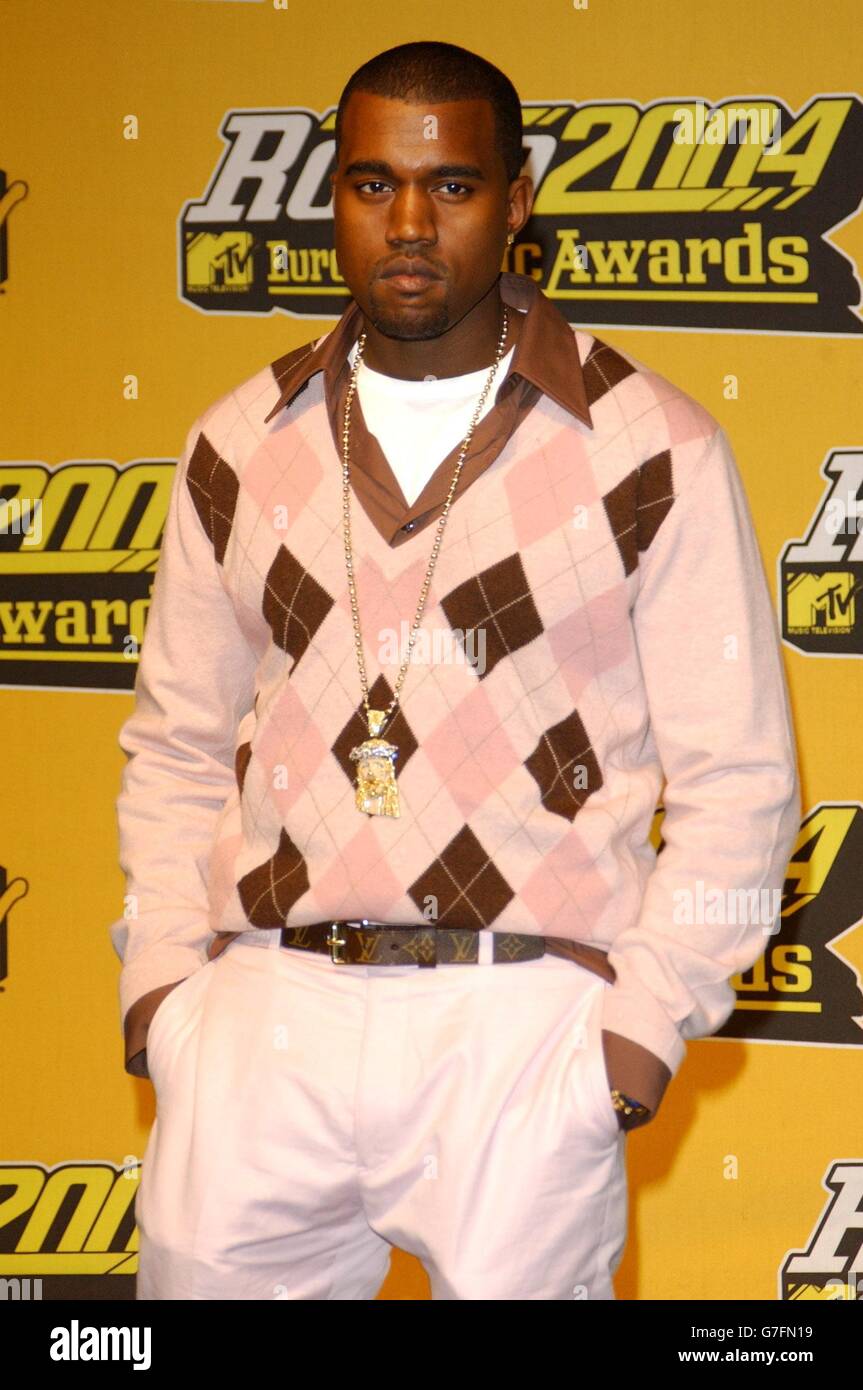 Kanye West during the 11th annual MTV Europe Awards 2004 at the Tor di ...
