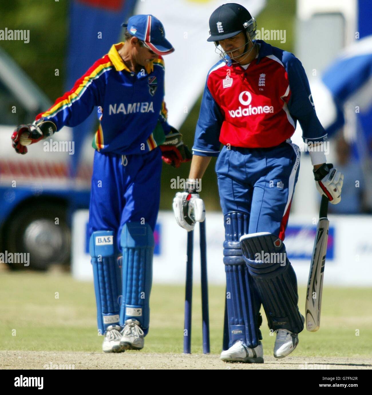 Namibia v England Stock Photo - Alamy