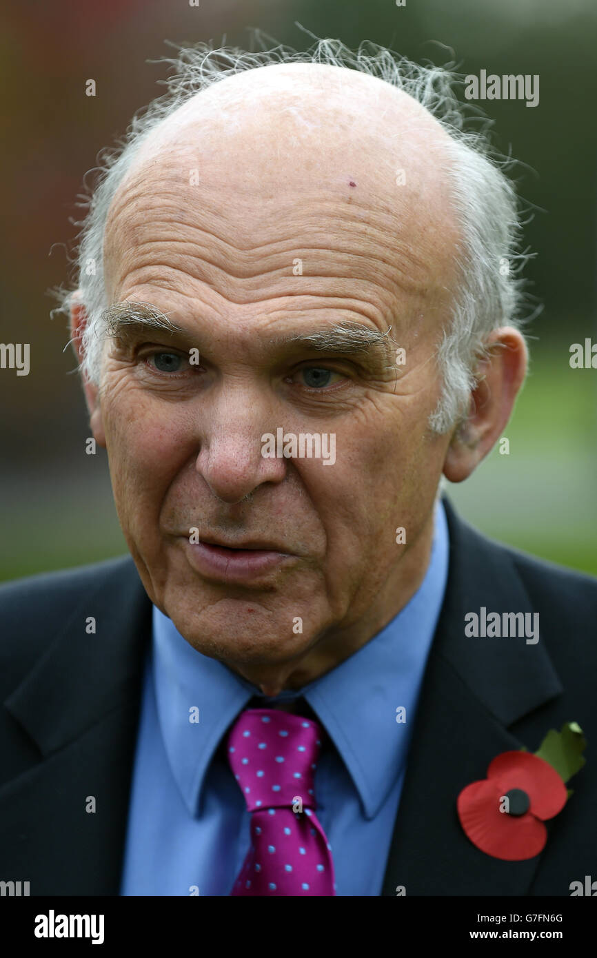 Business Secretary Vince Cable at the official opening of the Advanced ...