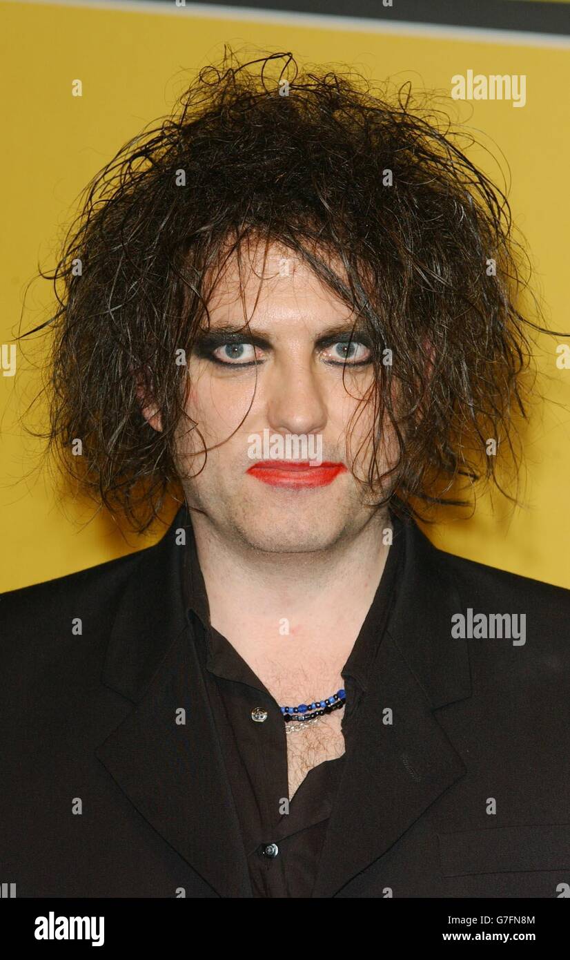 The Cure frontman Robert Smith during the 11th annual MTV Europe Awards ...