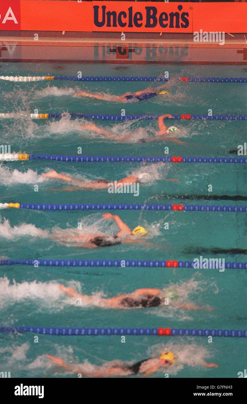 Uncle Ben's British Swimming Championships Stock Photo - Alamy