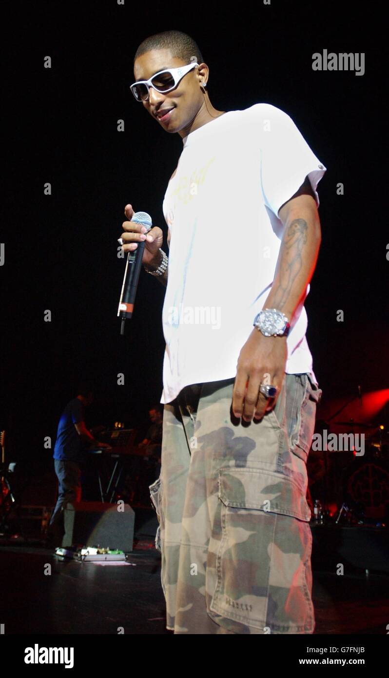 Pharrell Williams Concert Stock Photo - Alamy