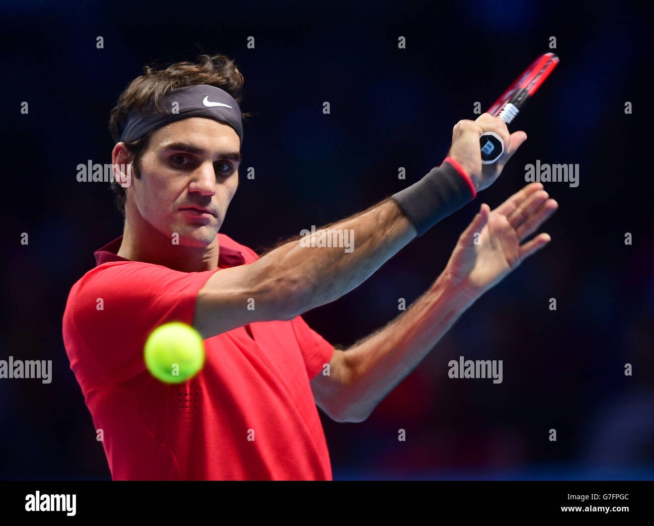 Tennis - Barclays ATP World Tour Finals - Day One - O2 Arena Stock ...