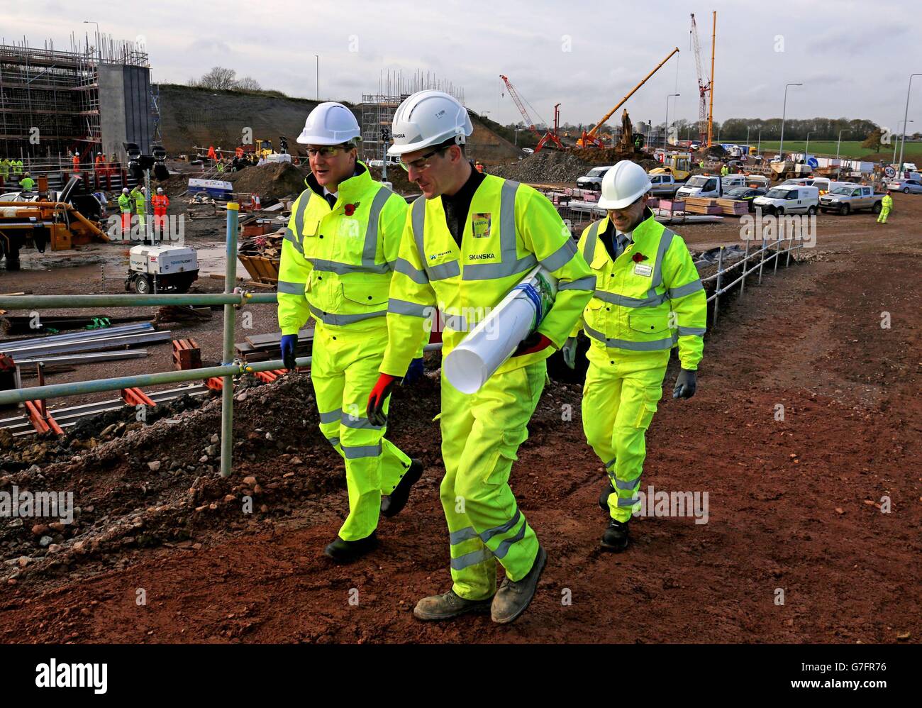 Road building programme hi-res stock photography and images - Alamy
