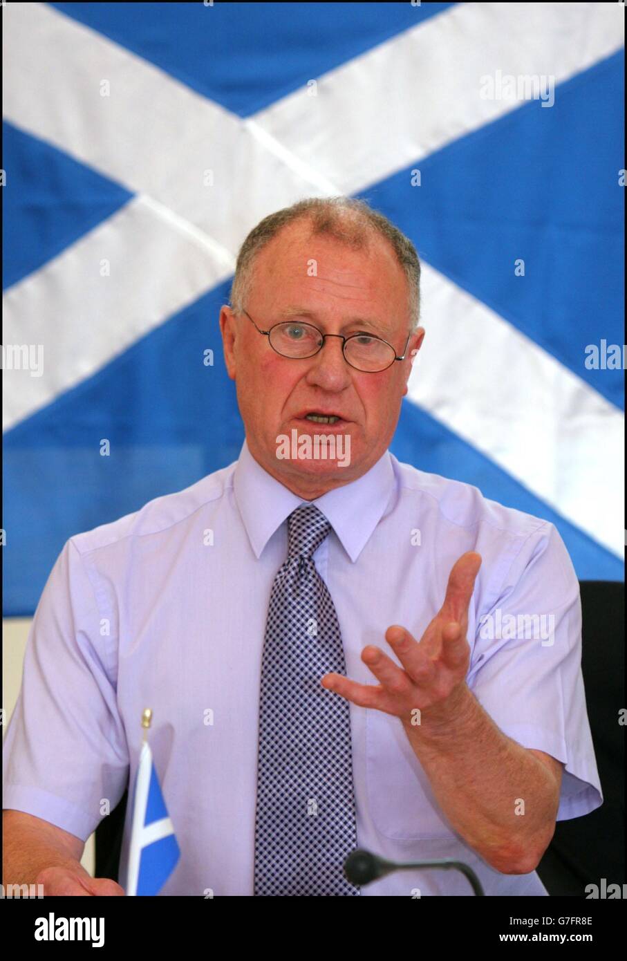 Dennis Canavan - St Andrew's Day Stock Photo - Alamy