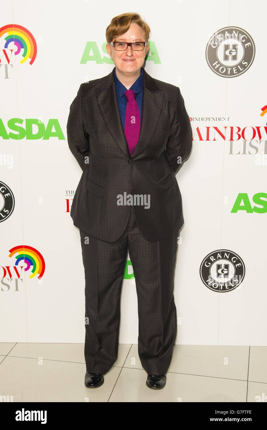 CEO of Stonewall Ruth Hunt arriving at the Independent on Sunday's ...