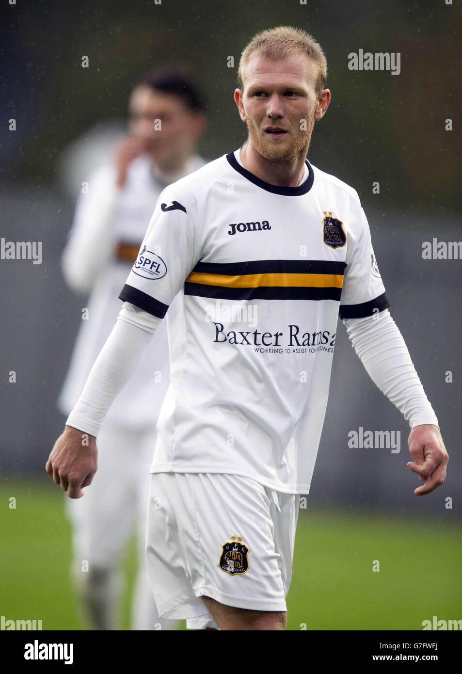 Dumbarton Scott Agnew during the SPFL Championship match at The Bet ...