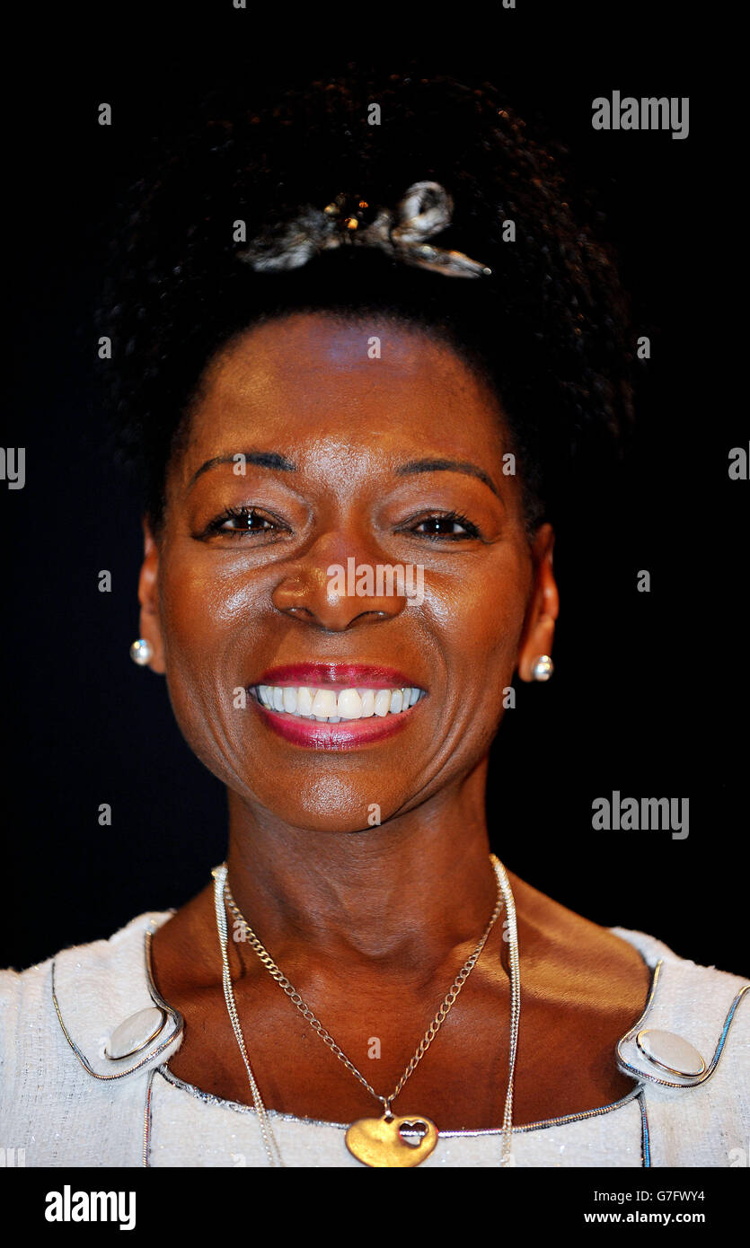 Baroness Floella Benjamin stock Stock Photo - Alamy