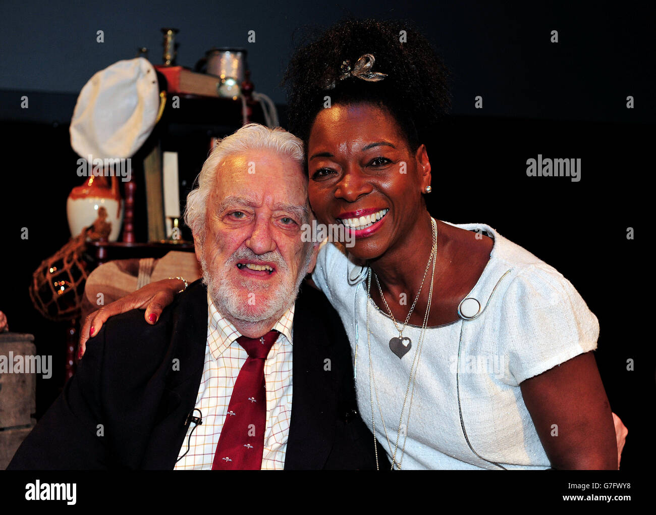 Cribbins receives j m barrie award hi-res stock photography and images ...