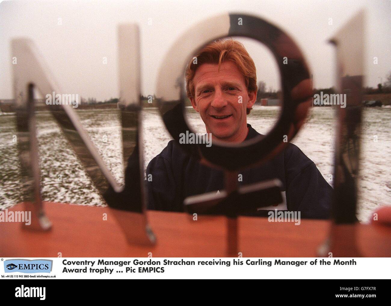 Soccer ... Gordon Strachan ... Manager of the Month. Coventry Manager ...