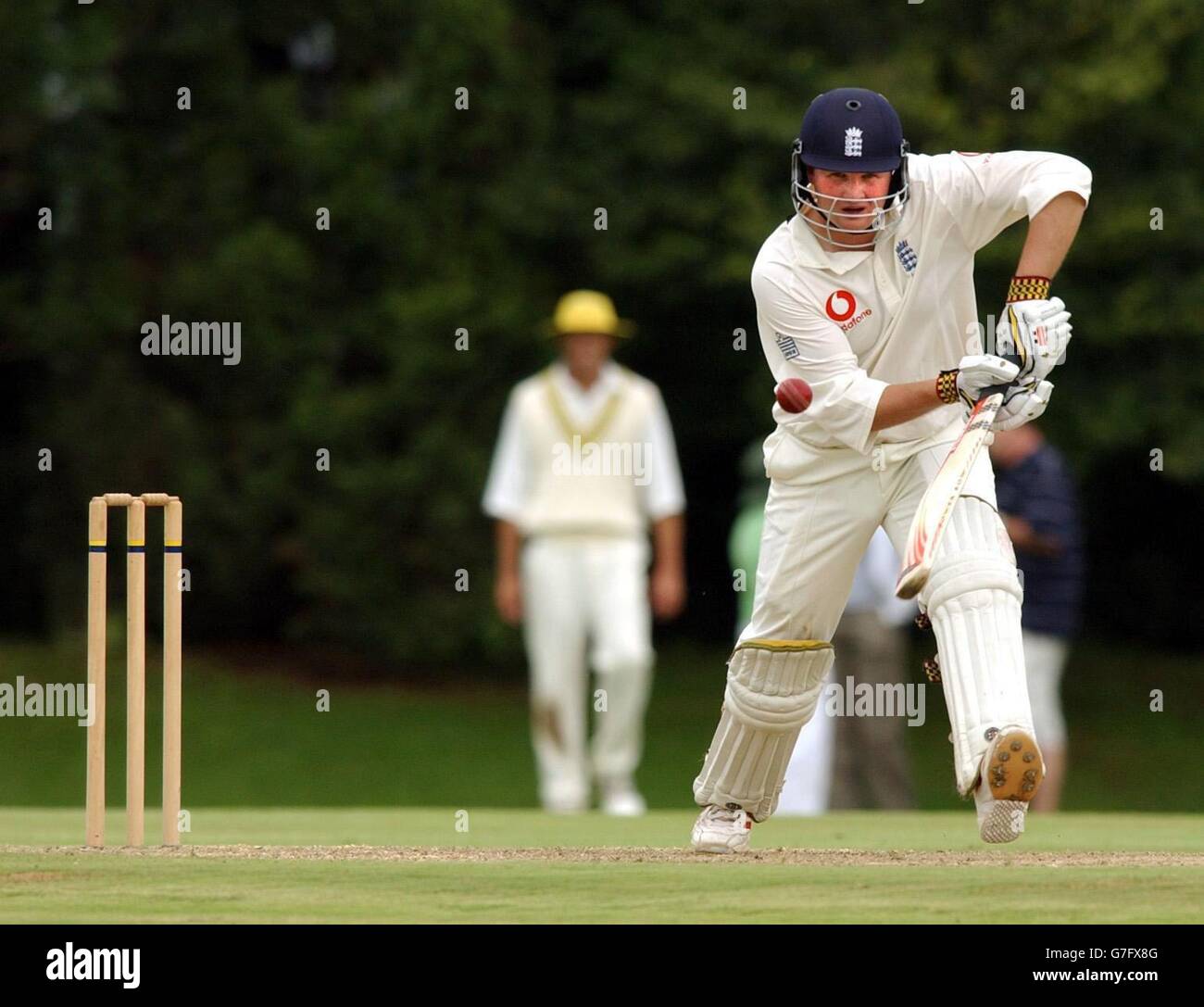 Cricket Action Robert Key High Resolution Stock Photography and Images ...