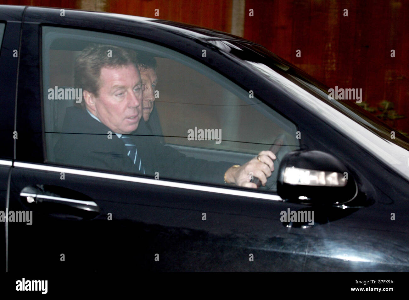 Football new manager inside car harry redknapp hi-res stock photography ...